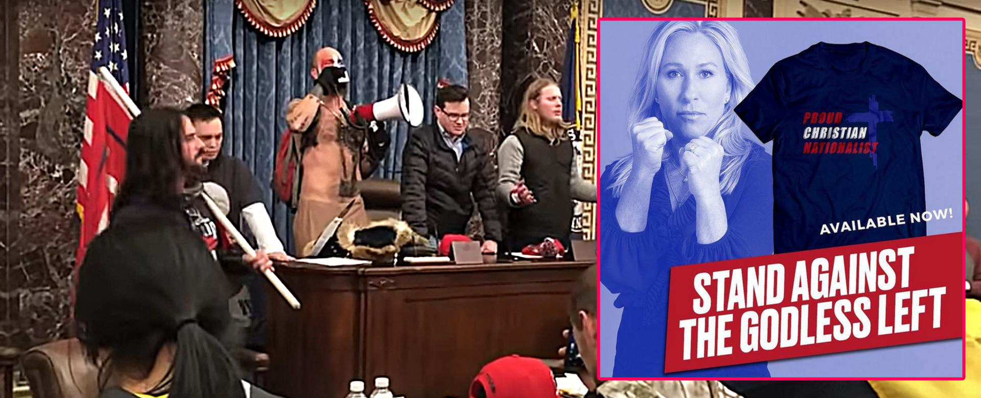 Mad Marjorie Taylor Green is flogging ‘Proud Christian Nationalist’ T ...